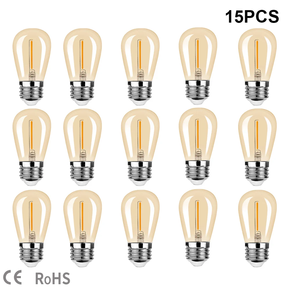 S14-1W-Led-Filament-Light-Bulbs-Amber-Plastic-2700K-ST45-Plastic-IP65 ...