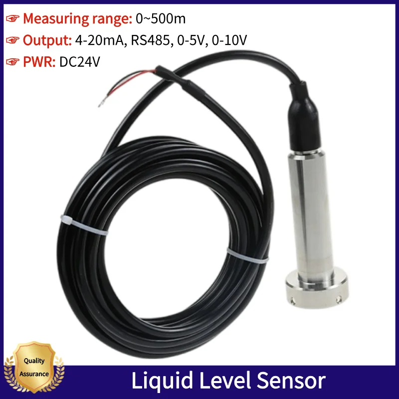 Liquid-Pressure-Level-Sensor-RS485-4-20ma-Sewage-Dirty-Waste-Water ...