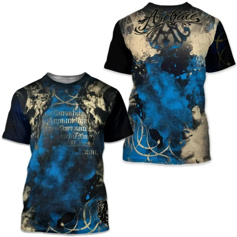 Archaic-By-Affliction-Colisson-Men-s-T-Shirt-Vintage-3D-Graphic-Print-T ...