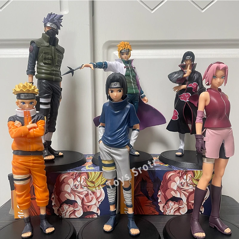 New Naruto Anime Figure Shippuden Model Uchiha Itachi Sasuke Pain ...