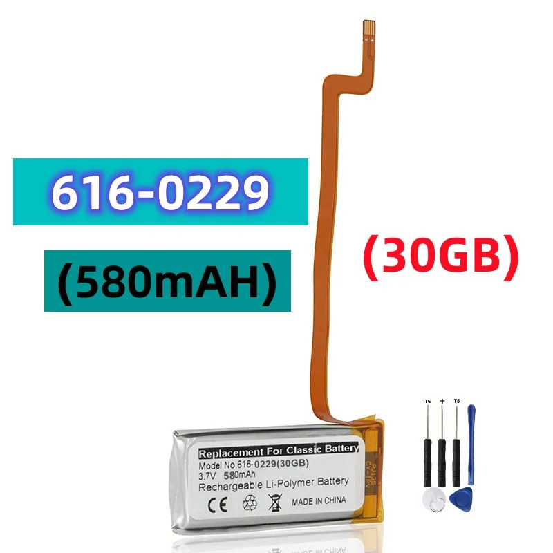 Batería de repuesto Original 616 0229 616 0232 para iPod, 5 ° vídeo ...
