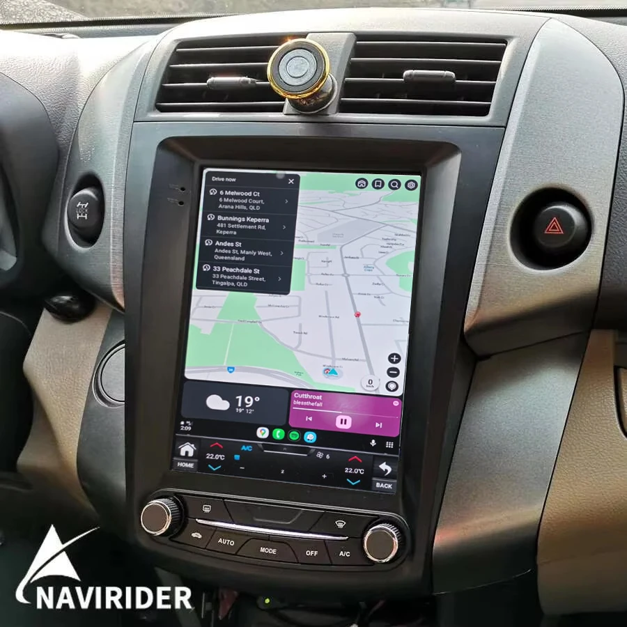 Android 15 Navigation CARPLAY Stereo 10.4inch Screen For Toyota RAV4 ...