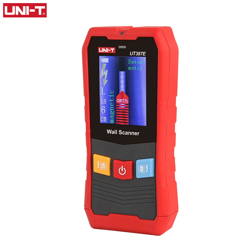 UNI-T 4 In 1 Metal Detector UT387E UT387S UT387LM Wall Scanners Wood AC ...