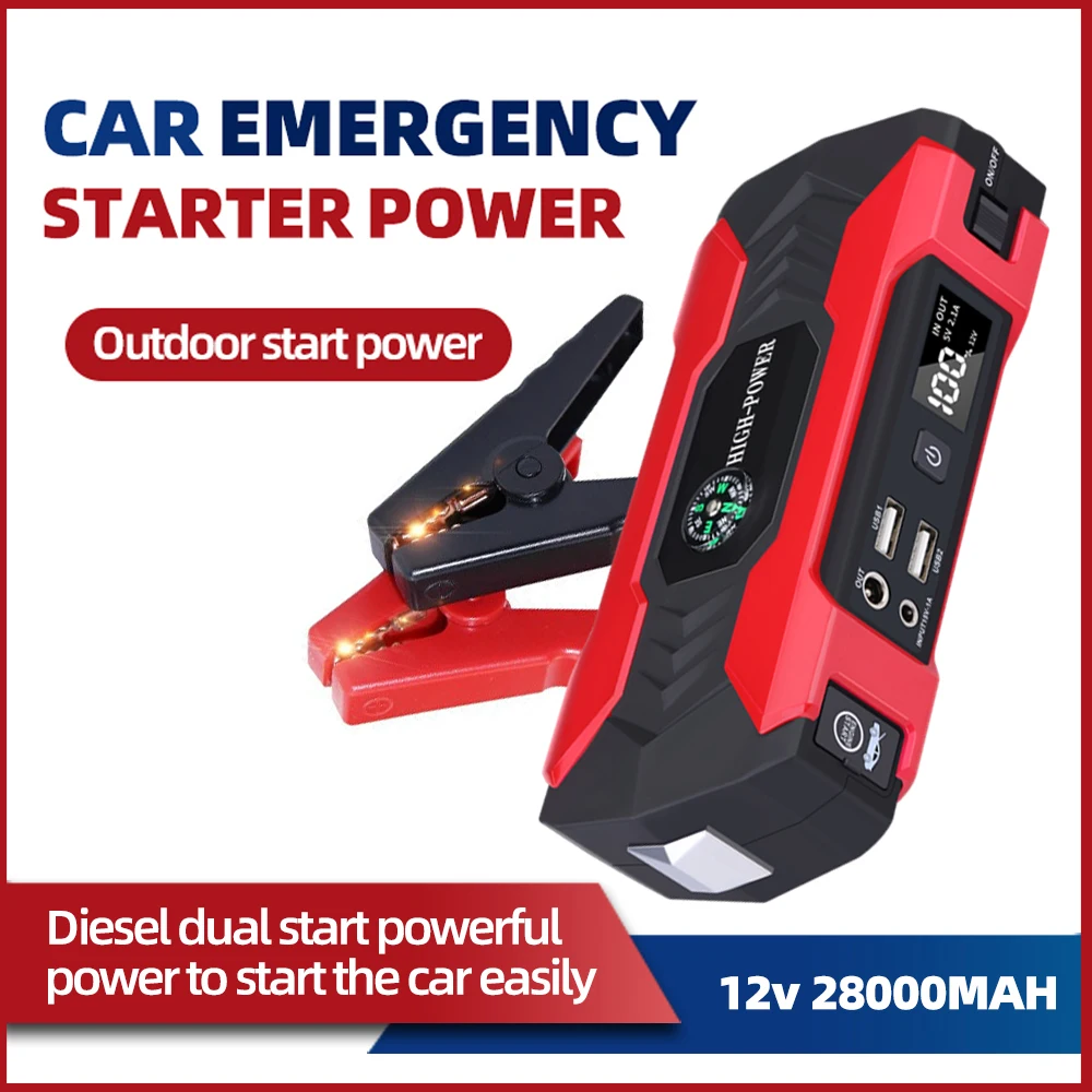 Portable-28000mAh-Car-Jump-Starter-Power-Bank-Emergency-Start-Power-12V ...