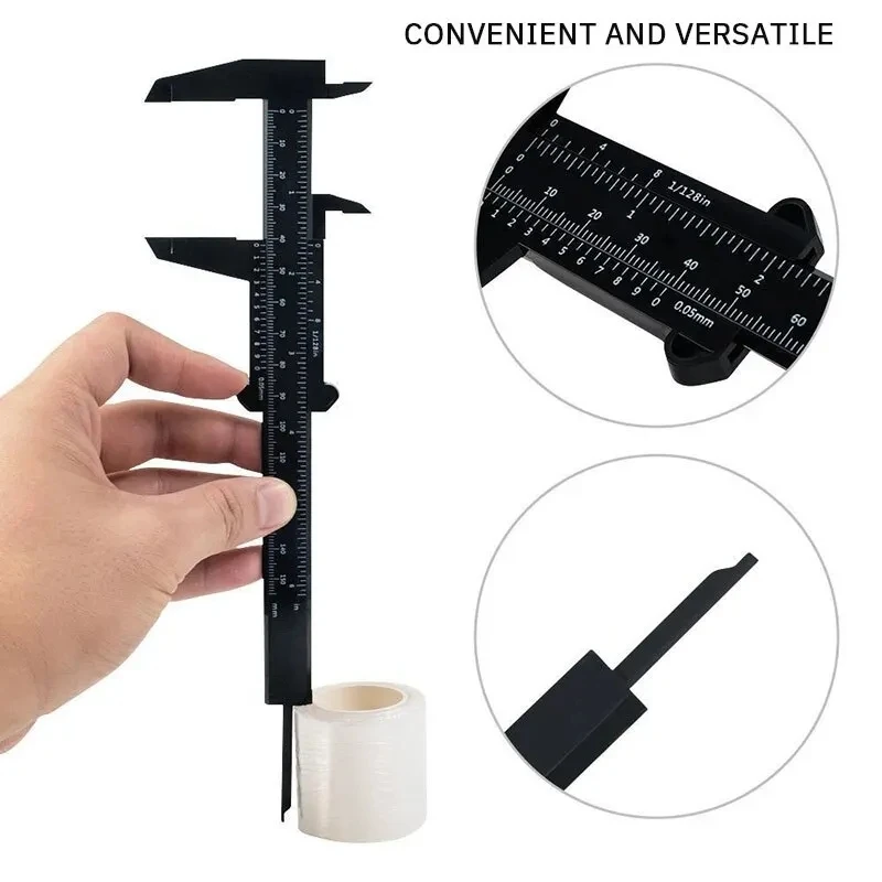 1PC Plastic Vernier Caliper Digital Display Caliper Mini Text Play ...