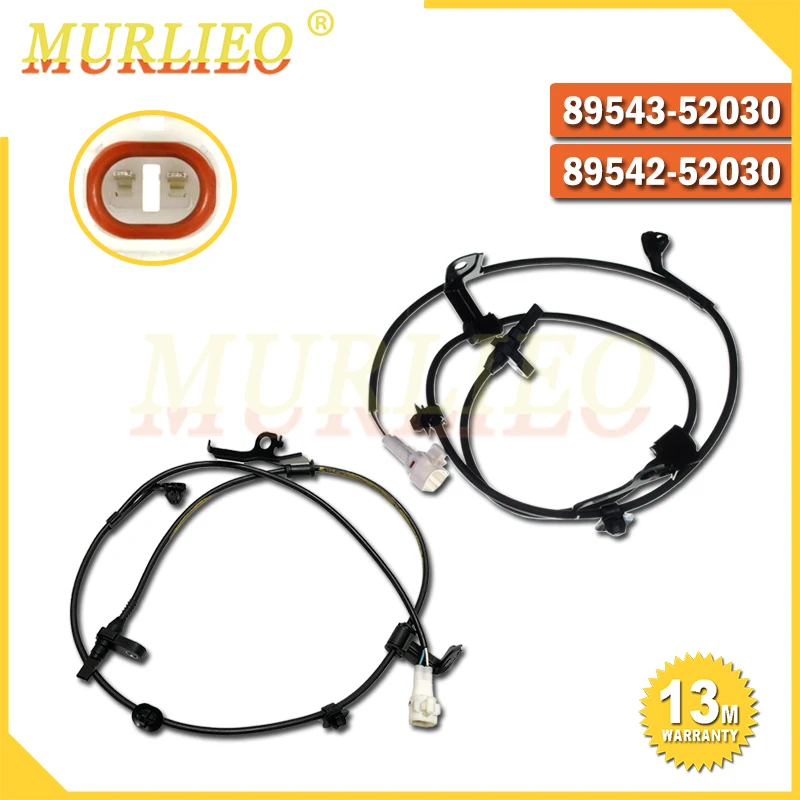 Front-Left-Right-ABS-Wheel-Speed-Sensor-89543-52030-89542-52030-For ...