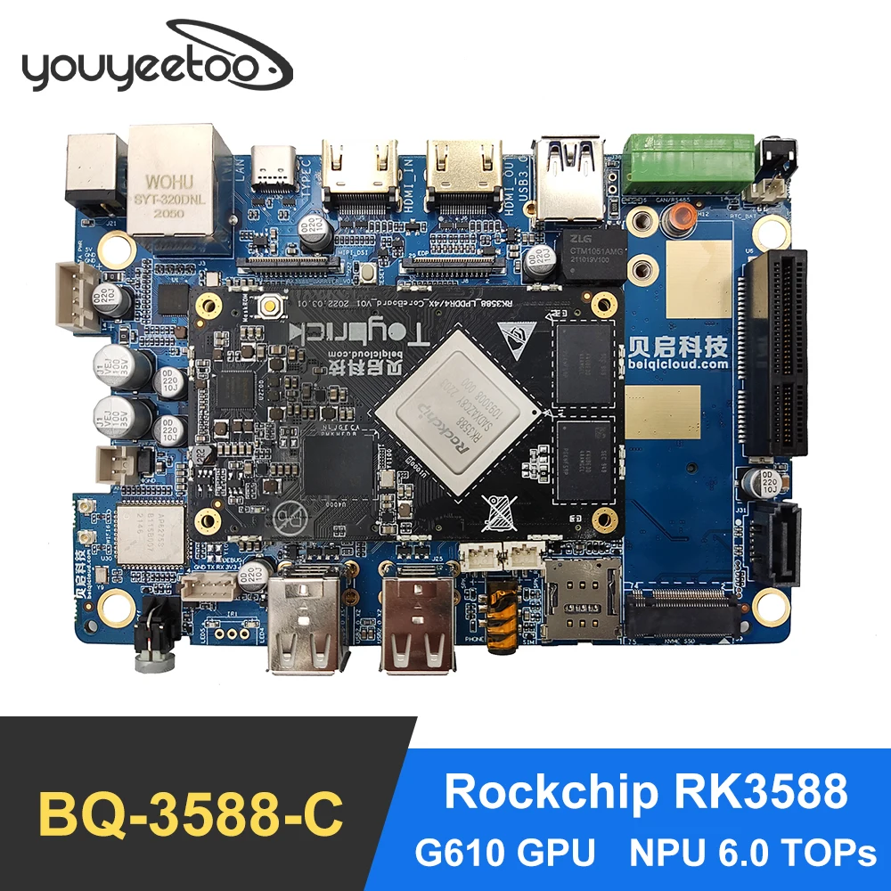 Youyeetoo-Placa-de-desarrollo-de-BQ-3588-C-Rockchip-RK3588-NPU-6-0-TOPs ...