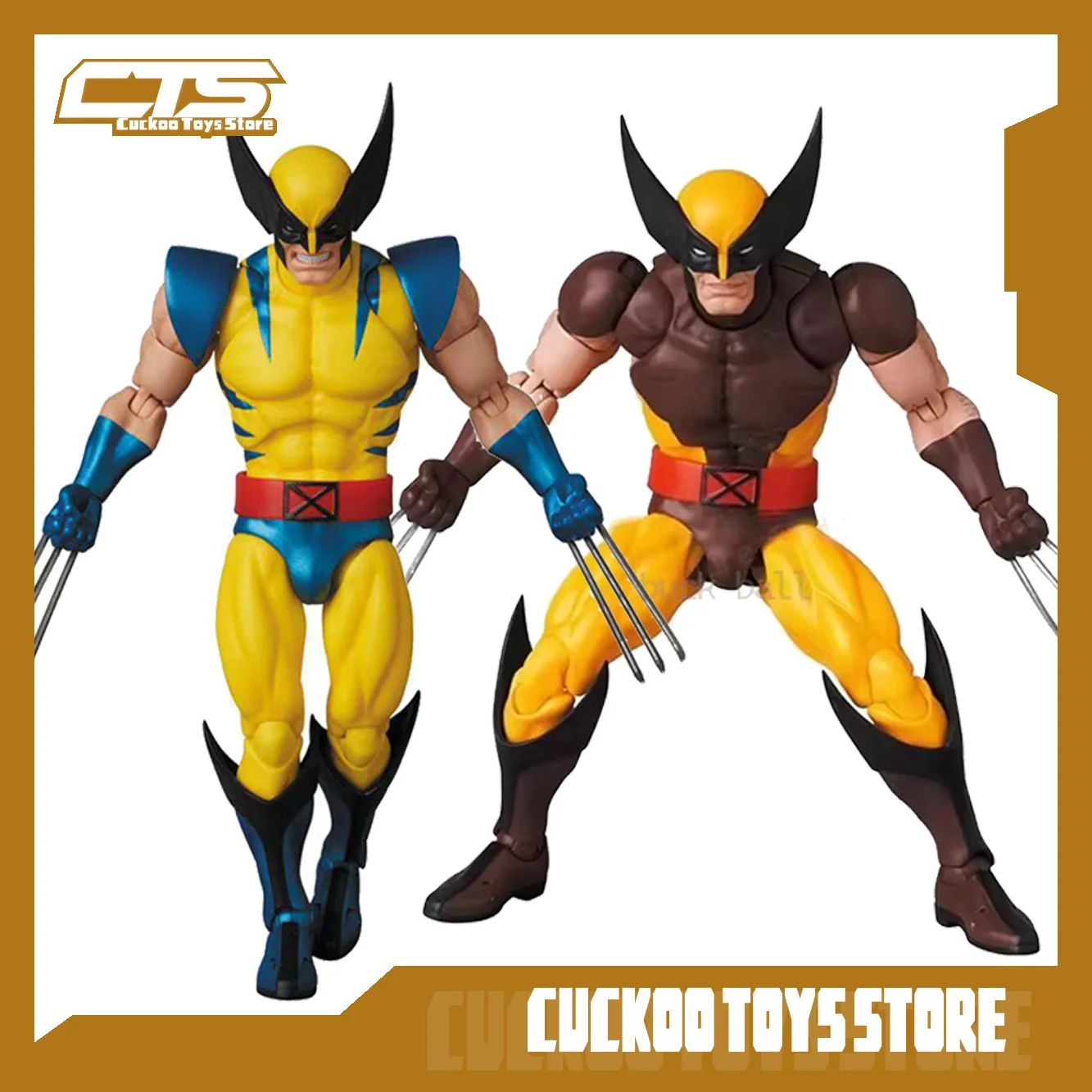 New-Ct-Toys-Wolverine-Figure-Mafex-138-Brown-Comic-X-Men-Action-Figure ...