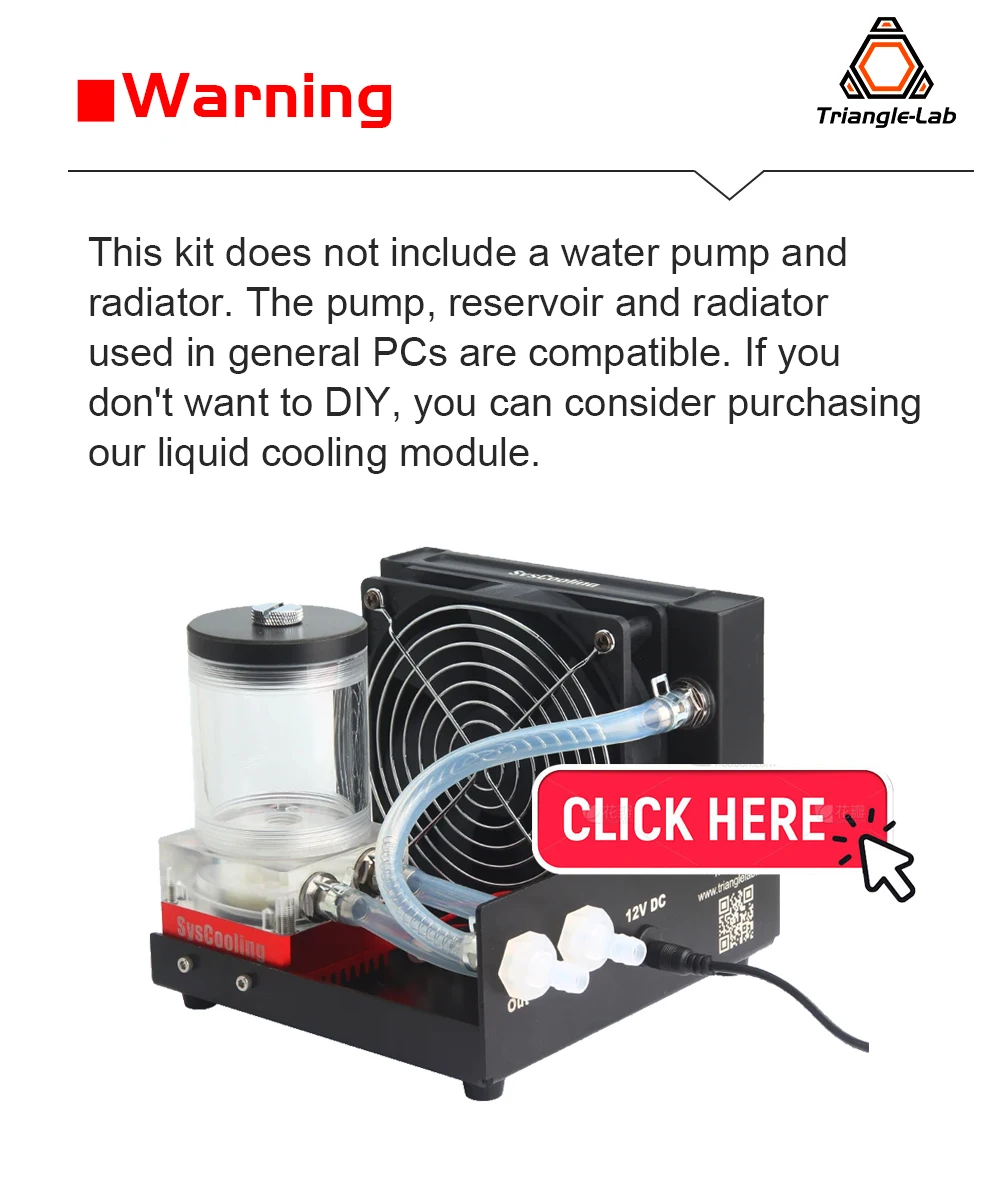 CHCB-LC OTC Liquid Cooling Kit