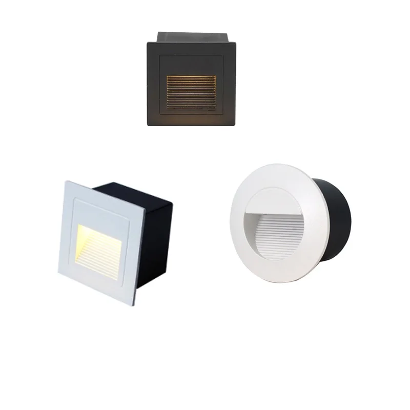 Outdoor-Led-Stair-Light-Round-Wall-Lamp-Waterproof-IP65-Nightlights ...