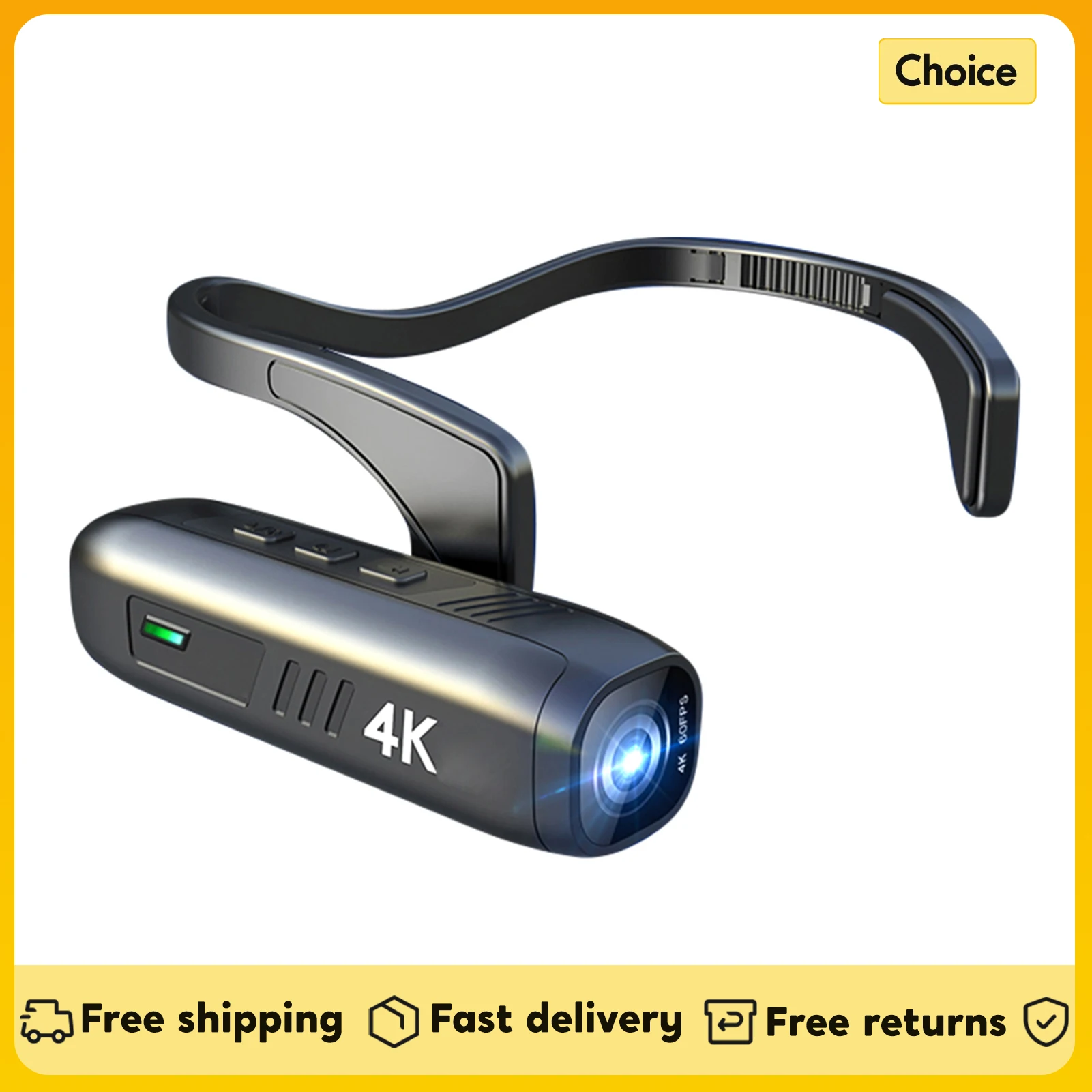 4K-30FPS-Head-Mounted-Camera-Wearable-WiFi-Video-Camera-Camcorder-120 ...