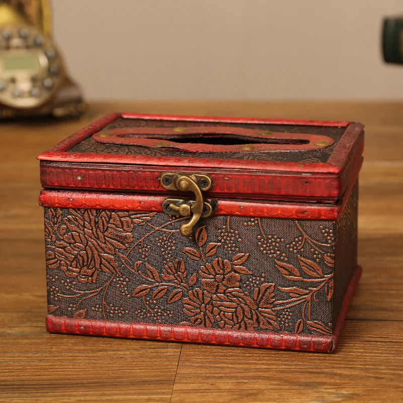 style-paper-towel-box-Antique-Chinese-style-paper-box-household ...