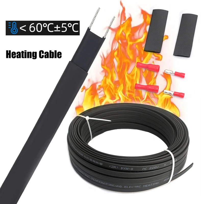 Heating Wires Cables | Anti-freeze Protection Pipe | Pipe Electric ...