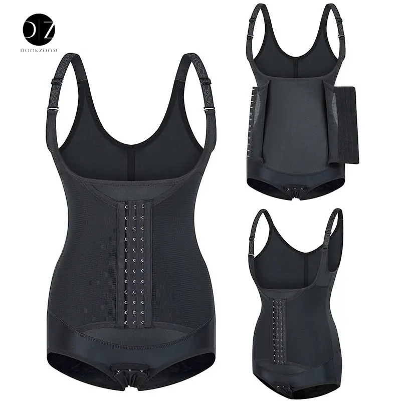 Waist-Trainer-Open-The-Crotch-Bodysuit-Shapewear-Body-Shapers-Women ...