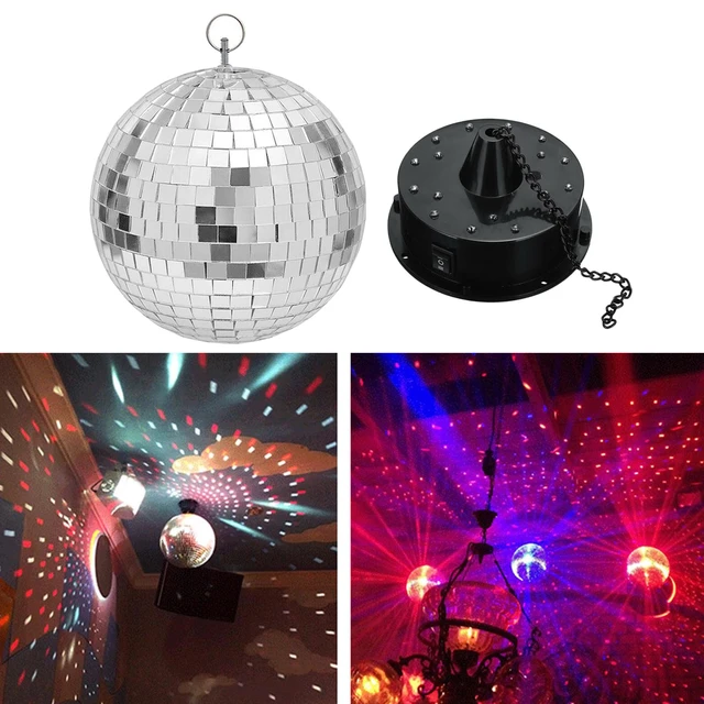 Rotating Mirror Ball Light