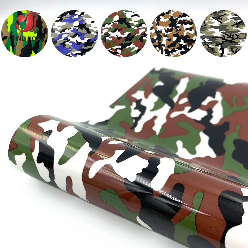 5PCS Camouflage Heat Transfer Vinyl 10x12 Inch Iron on HTV for DIY T ...