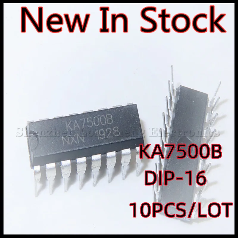 10PCS/LOT KA7500 KA7500B DIP 16 switching power supply controller New ...
