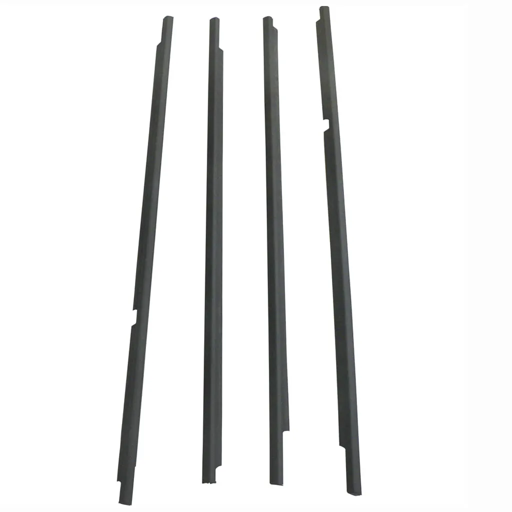 4 шт. черная резина для окон для Land Cruiser 2007-2019 LC200, наружный ...