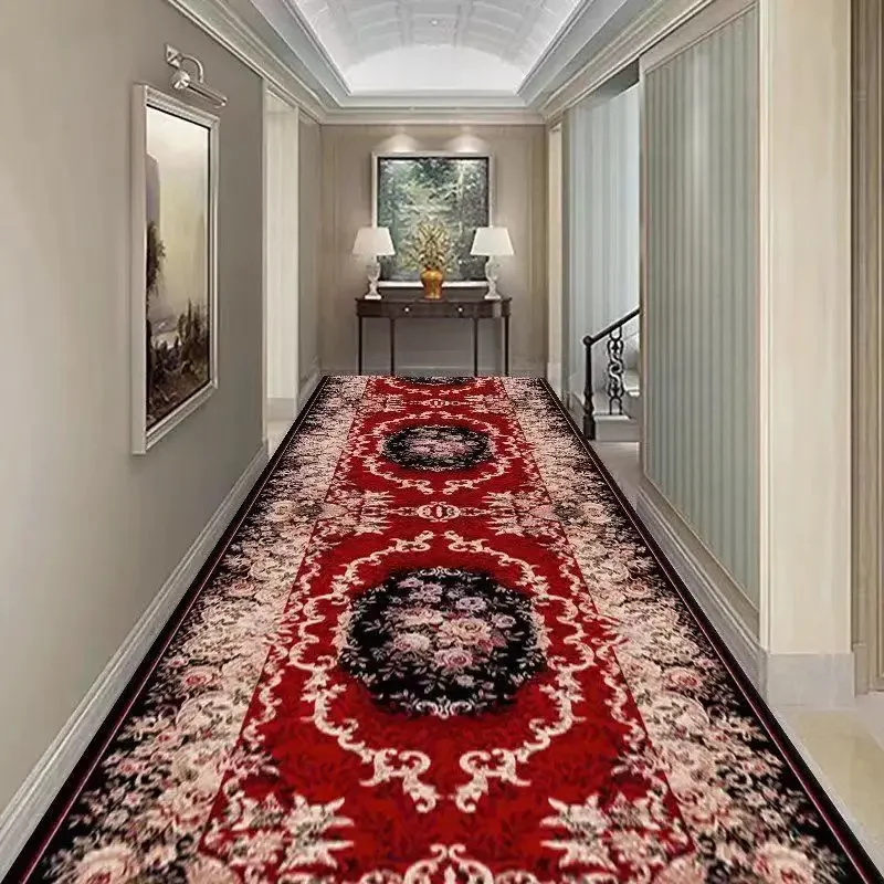 Long-Corridor-Carpet-Runners-Aesthetic-Luxury-Hotel-Hallway-Decoration ...