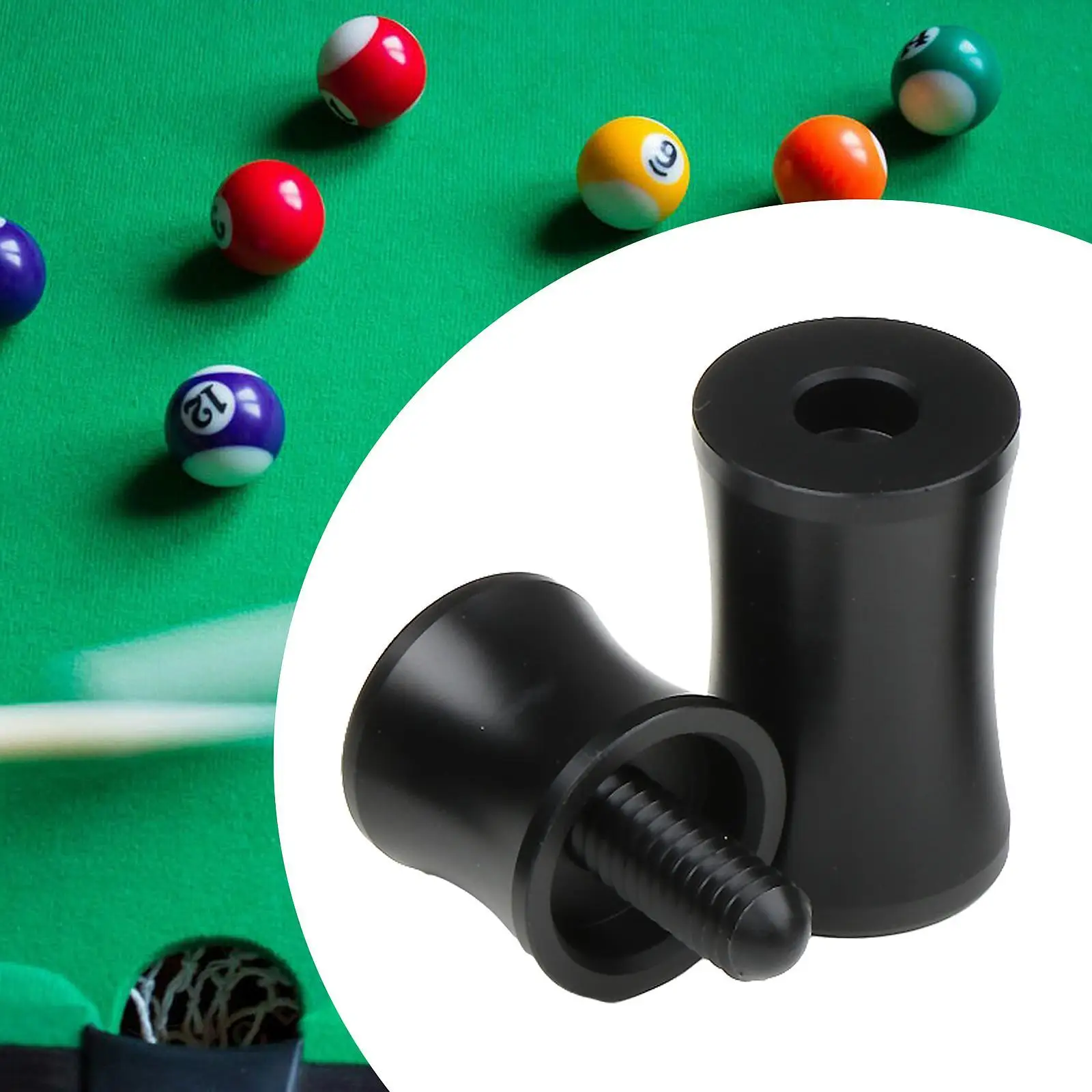 Pool Cue Joint Protector Protect Shaft and Head 3/8x10 Lightweight ...