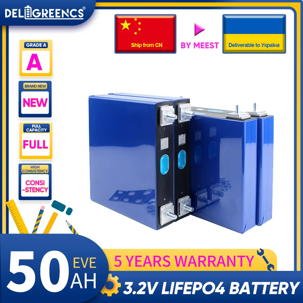 Lifepo4-EVE50AH-Battery-Grade-A-Brand-New-Power-Bank-12V-24V-48V ...