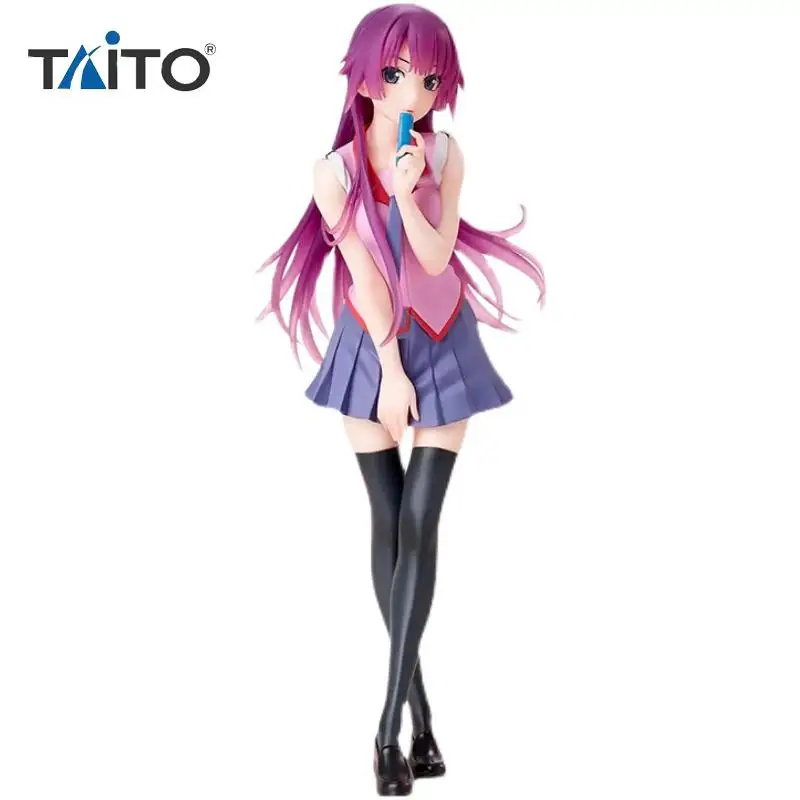 In Stock Original TAITO Bakemonogatari Senjougahara Hitagi 18CM PVC ...