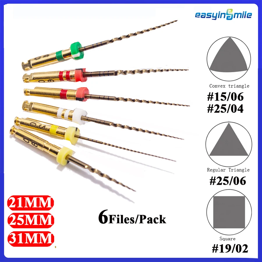 EASYINSMILE-Dental-Endo-File-Endodontic-Niti-Files-25mm-02-04-06-08 ...