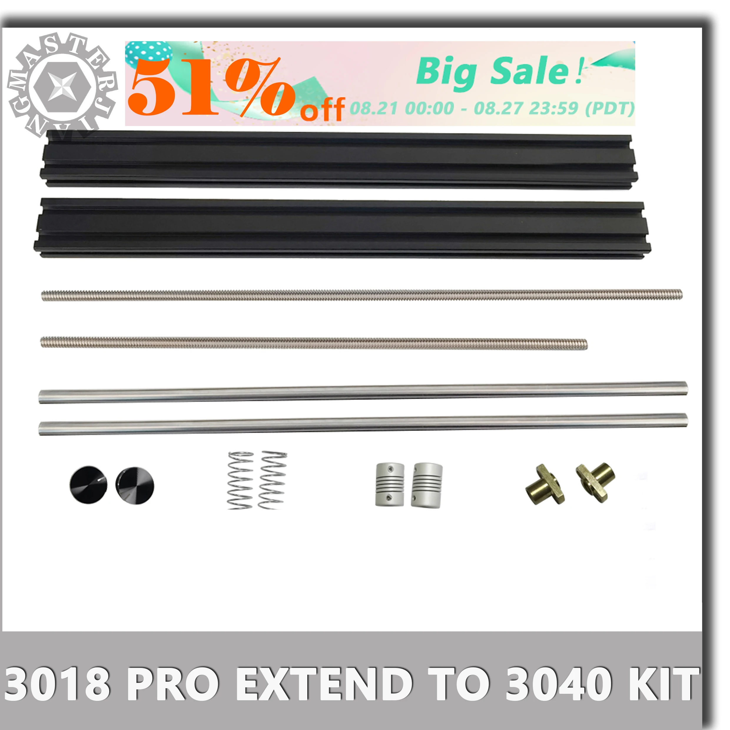 Compatible-with-3018-Pro-Extension-Kit-Upgrade-Kit-3018-to-3040-CNC ...