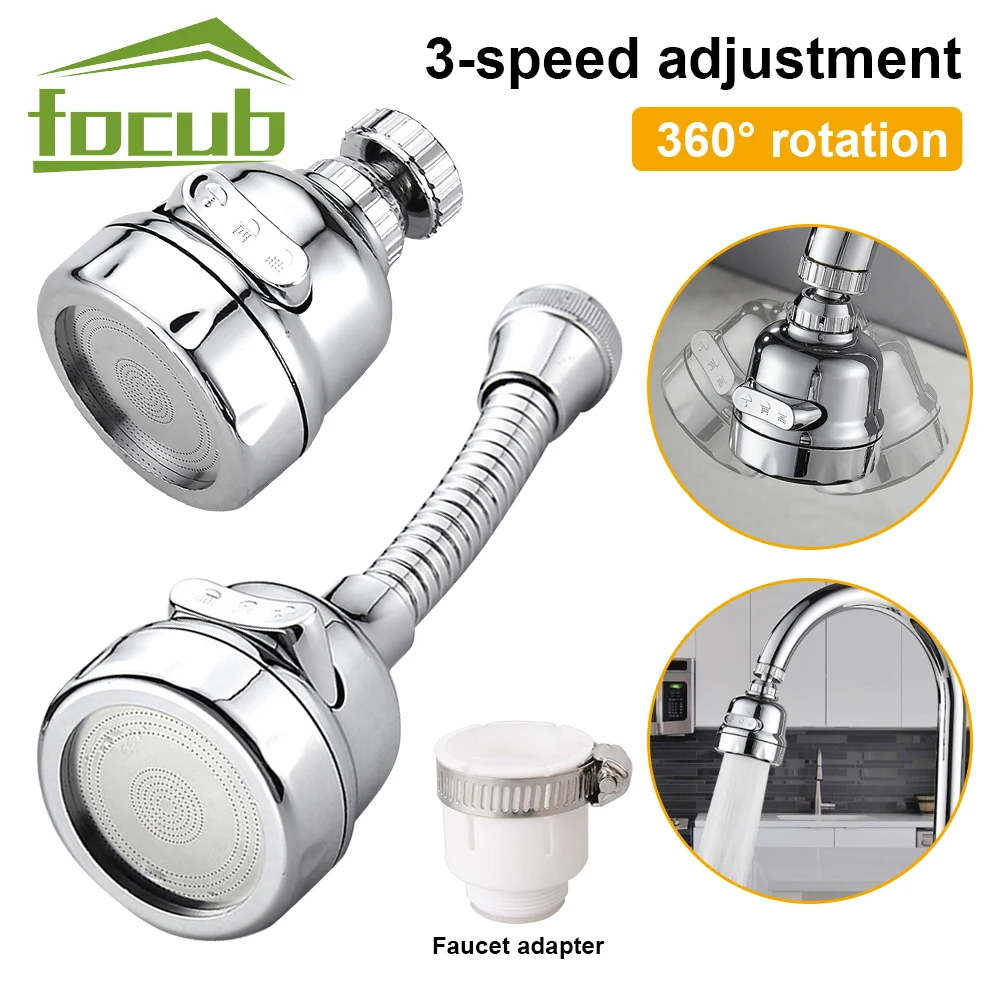 Kitchen Faucet Extender Adjustable Water Tap | Nozzle Water Sprayer ...
