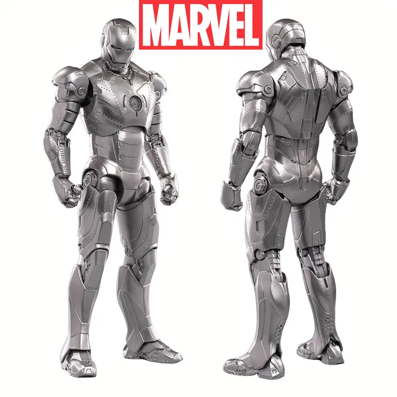 18cm-Original-ZD-Toys-Iron-Man-Action-Figure-silvery-Mark2-War-Machine ...