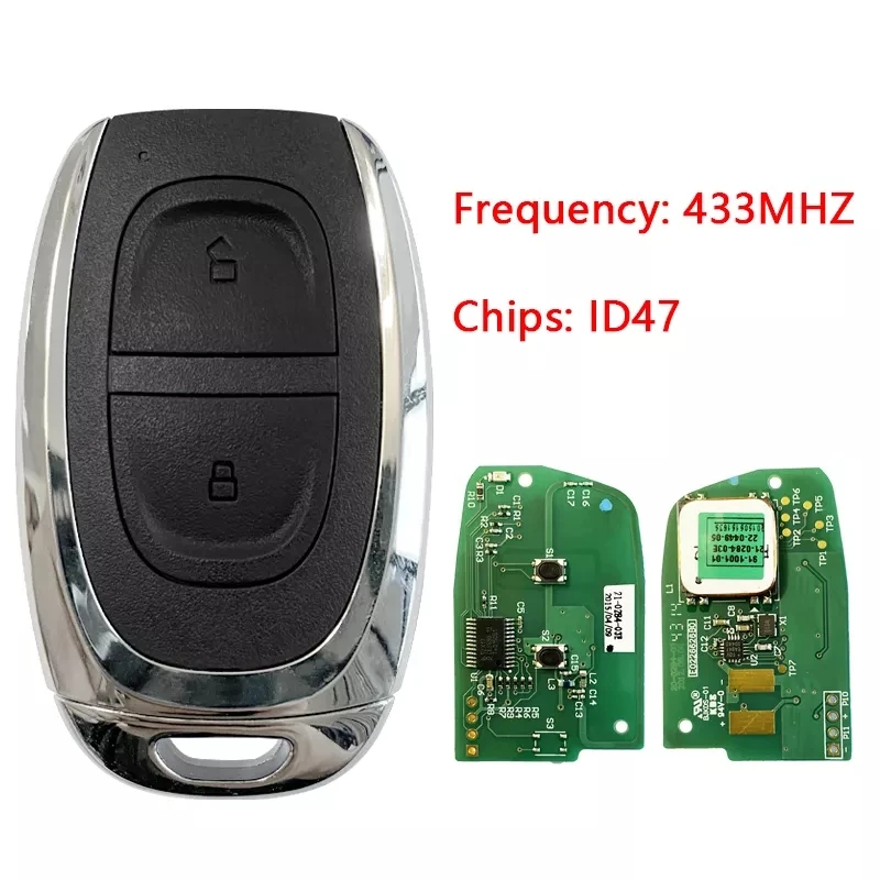 Car-Keyless-Remote-Key-433Mhz-with-ID47-Chip-for-MAXUS-LDV-V90-G10-G20 ...
