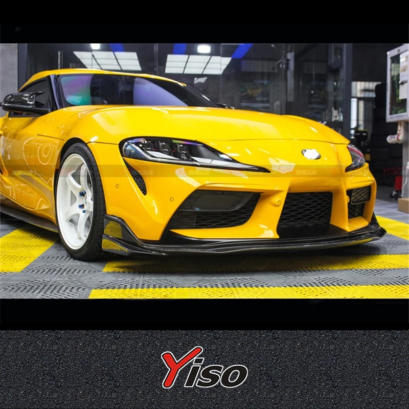 FOR-TOYOTA-SUPRA-A90-Modified-Carbon-fiber-varis-Front-Lip-Aerodynamic ...