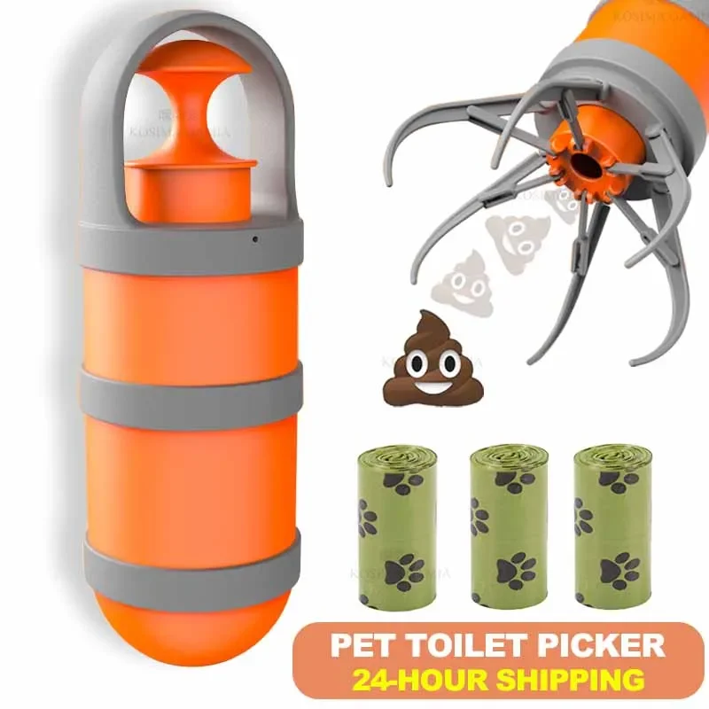 Dispenser-saco-de-lixo-port-til-para-c-es-Pet-WC-Picker-Excremento-P ...