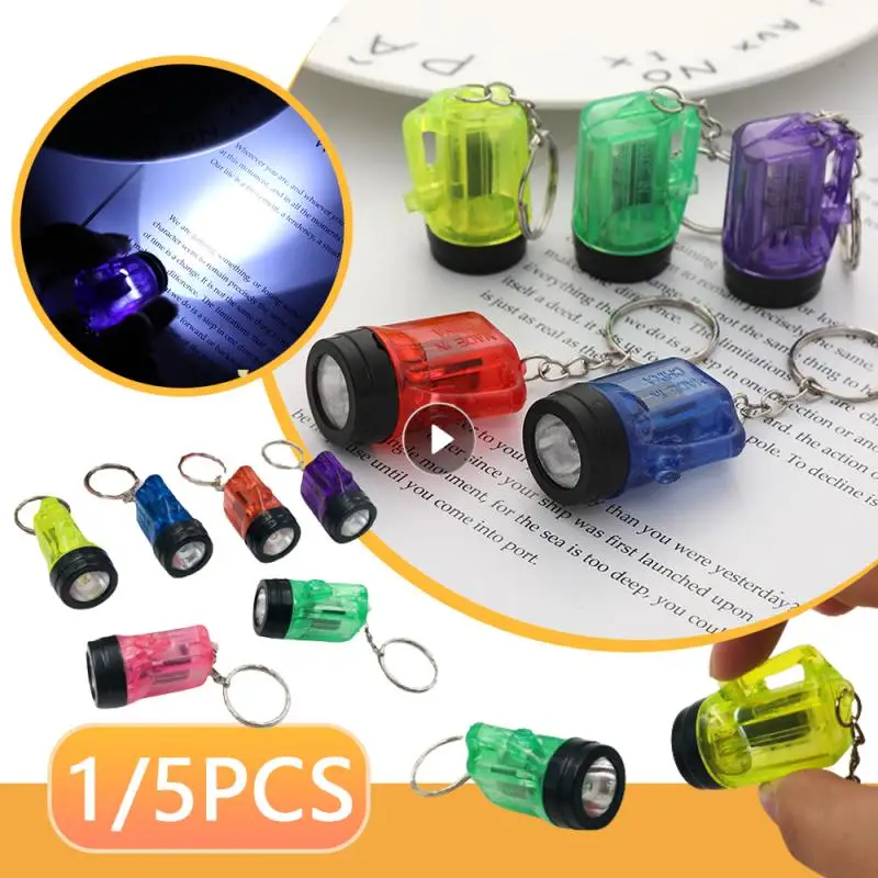 1pc-5pcs-LED-Mini-Light-Multi-color-Battery-Powered-Pocket-Keychain ...