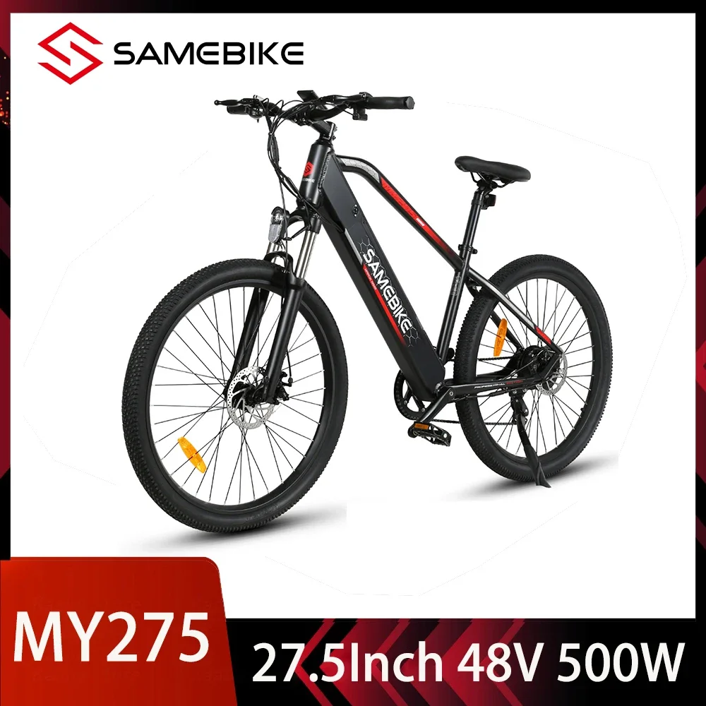 Samebike-Electric-Bike-MY275-500W-48V-10-4-Ah-27-5-Inch-Lithium-Battery ...