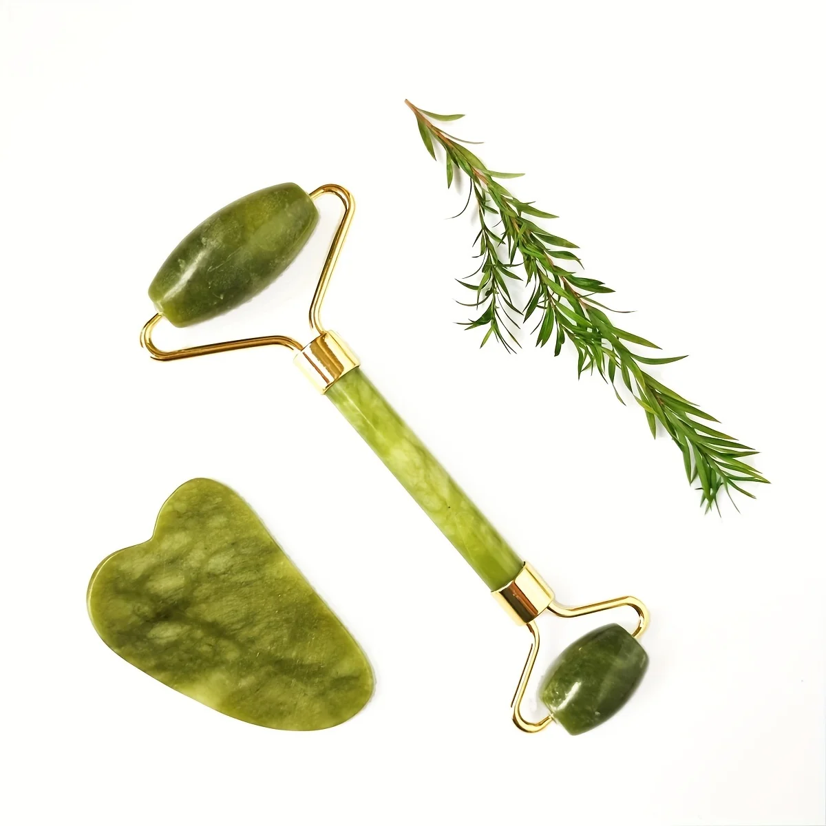 Face-massage-scraping-board-Natural-Jade-Scraping-Board-Roller-Massager ...