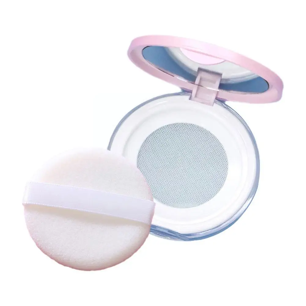 Portable-Powder-Box-With-Mirror-Mini-Round-Empty-Loose-Powder-Pot-With ...