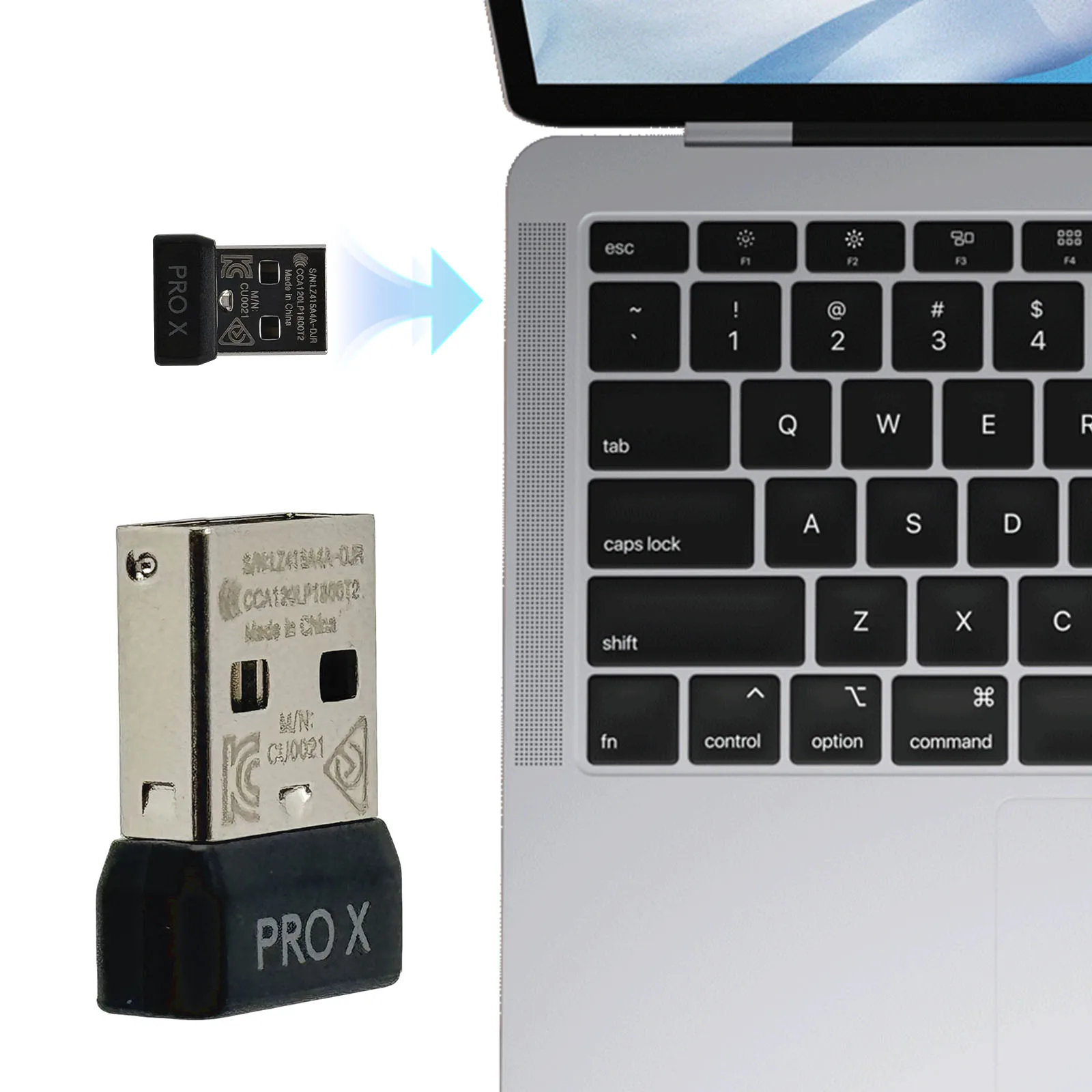 USB Receiver for Logitech G Pro Wireless/G Pro X Superlight 2 Portable ...