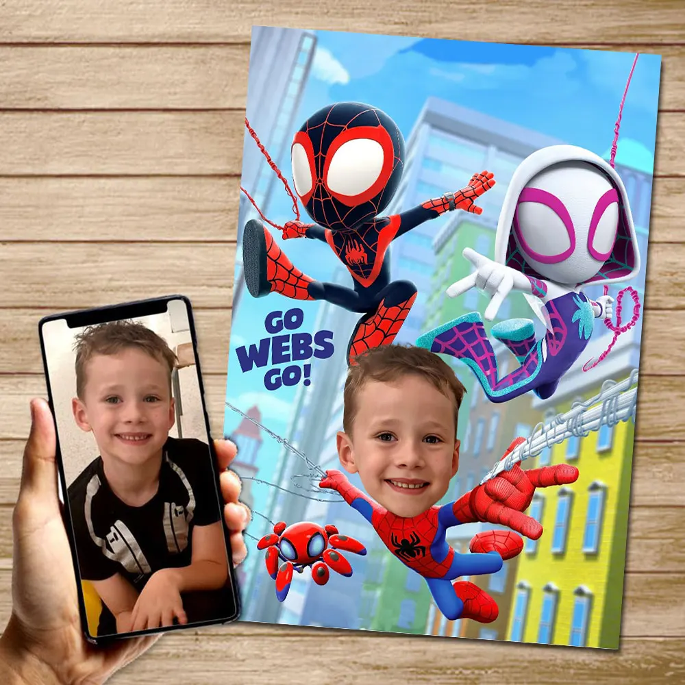 Miles Morales Dibujos Cara: La Mejor Opción para Personalizar la Pared ...