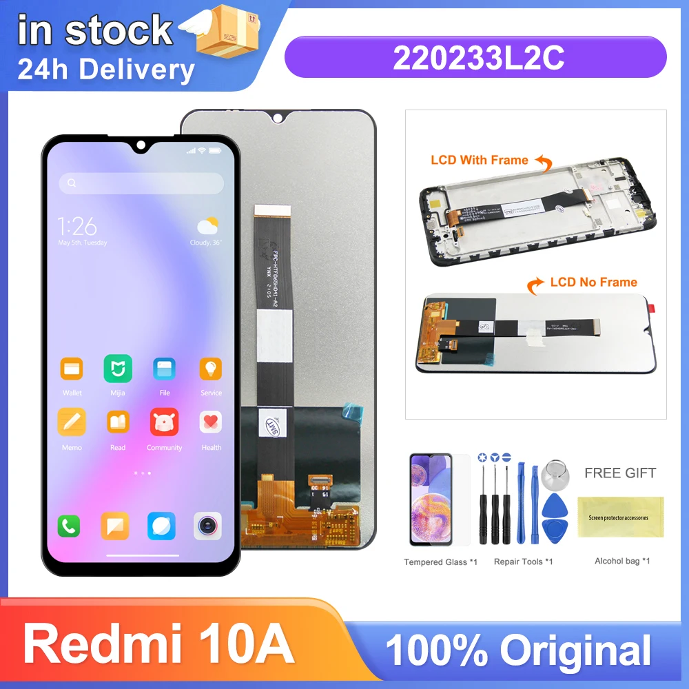 Screen-for-Xiaomi-Redmi-10A-220233L2C-220233L2G-220233L2I-Lcd-Display ...