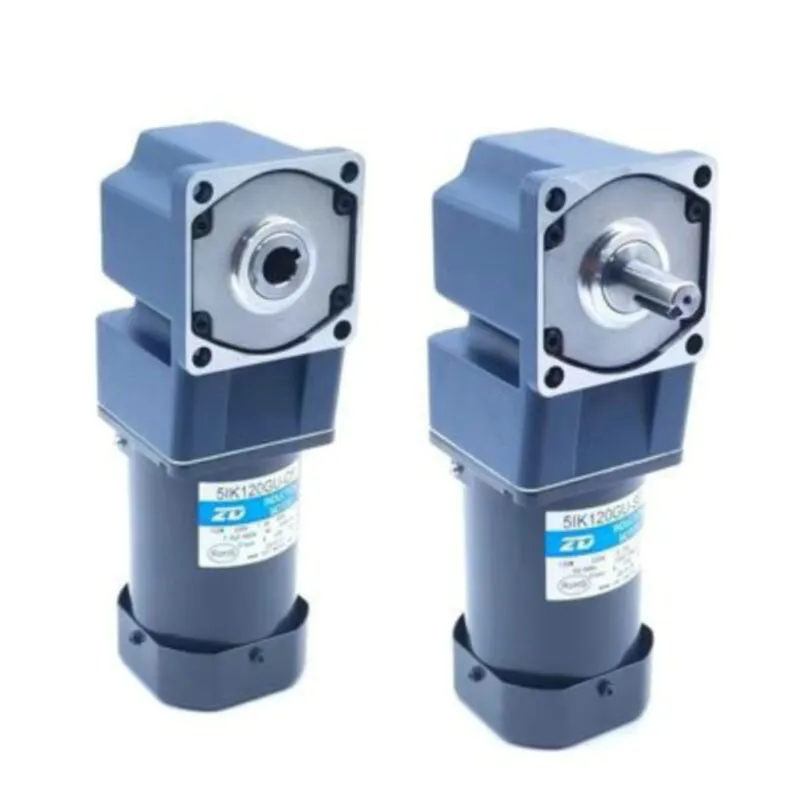 AC 220V Right Angle Gear Reducer Motor 90W 120W 5GU3RT/RC-180RT/RC Arc ...