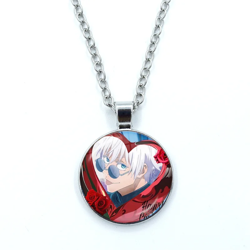 Jujustu-Kaisen-Anime-Funny-Pink-Bow-Gojo-Satoru-Choso-Geto-Glass-Dome ...