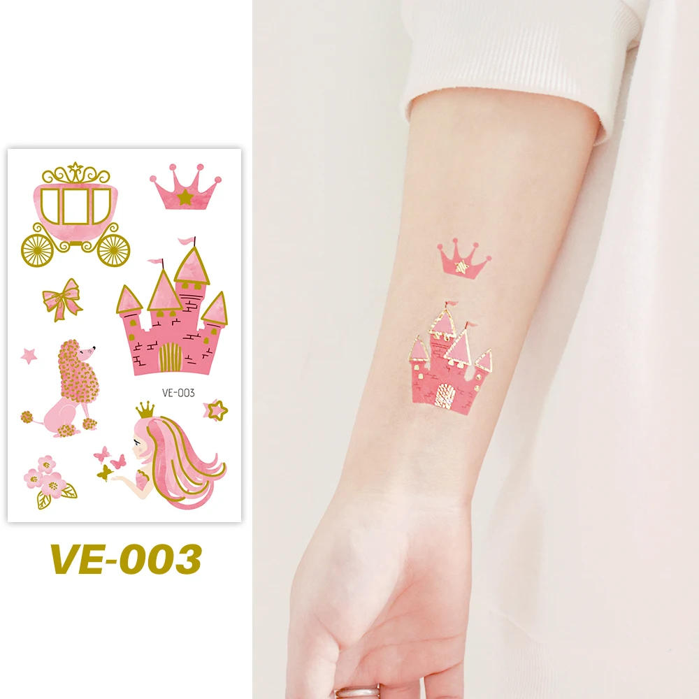 Girly Princess Crown Tattoos
