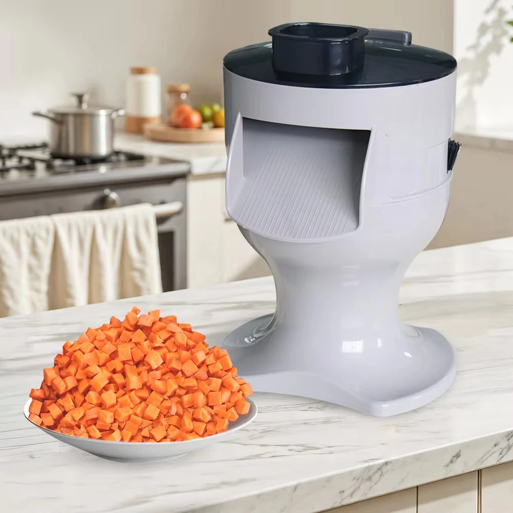 Commercial Electric Food Processor Shredder Vegetable Dicing Machine ...