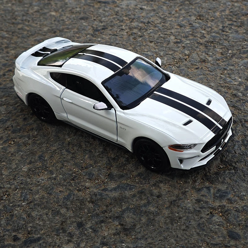 1-24-Mustang-GT-2018-Alloy-Sports-Car-Model-Diecast-Metal-Racing-Car ...