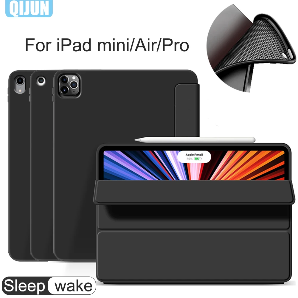 Capa-para-tablet-para-Apple-iPad-Suporte-inteligente-para-dormir-9-7 ...