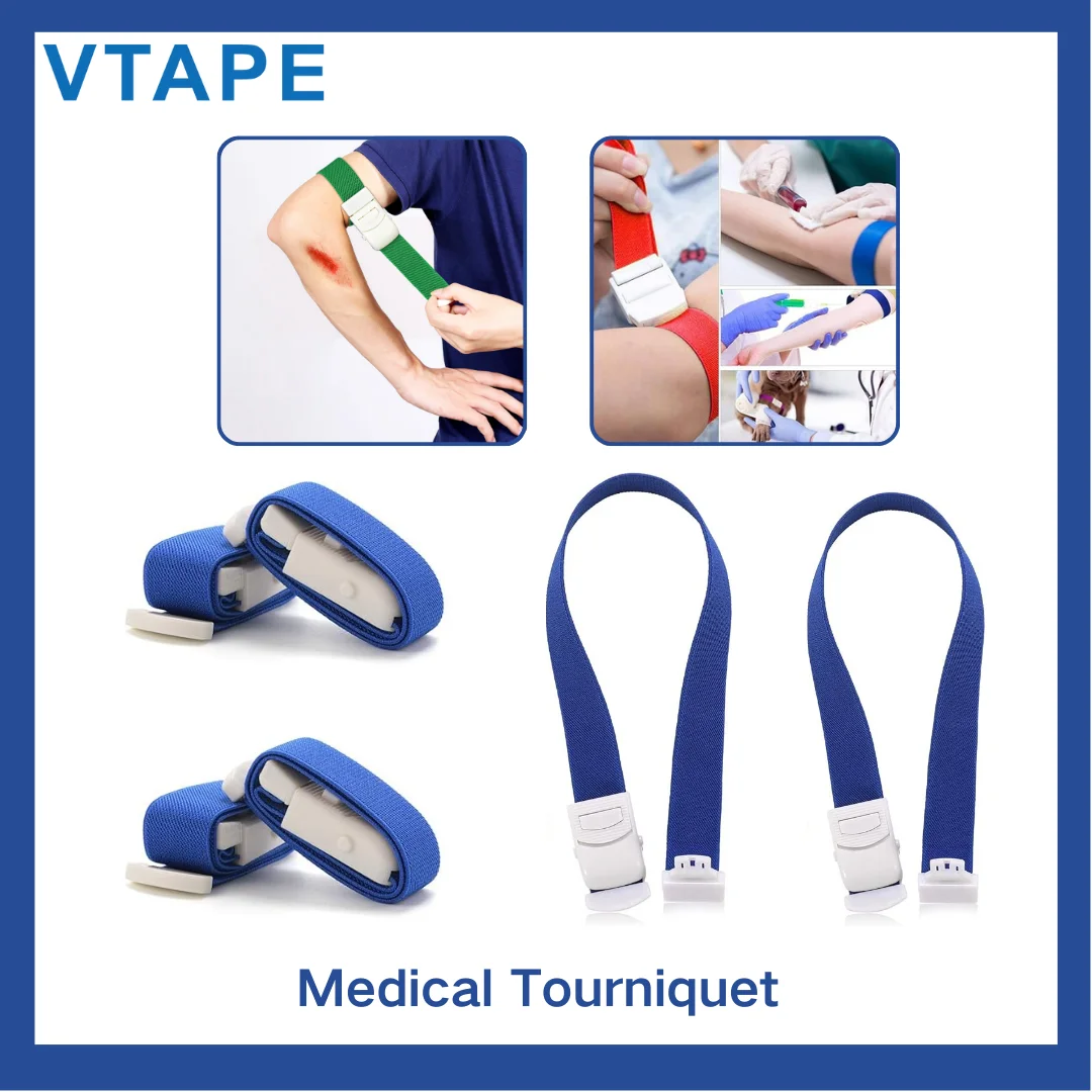 6-Pack-Tourniquet-Elastic-First-Aid-Quick-Release-Medical-Sport ...