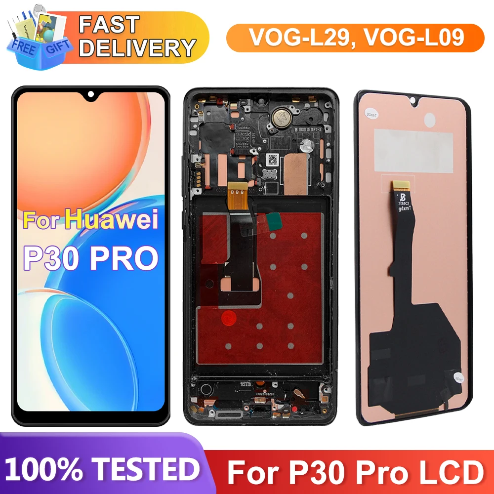 TFT P30 Pro Display Screen For Huawei P30 Pro VOG-L29 VOG-L09 Lcd ...