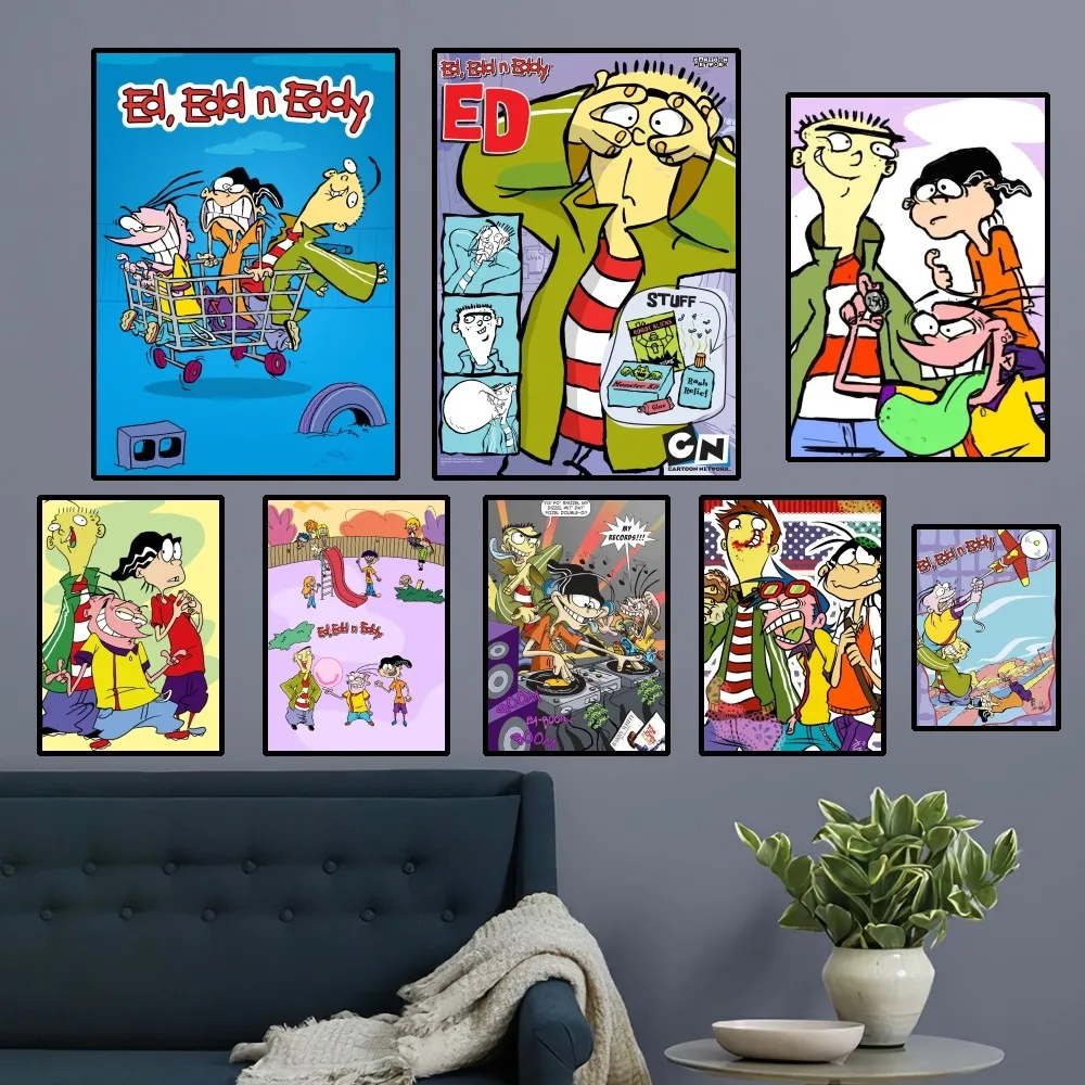Ed-Edd-n-Eddy-Poster-Home-Room-Decor-Aesthetic-Art-Wall-Painting ...