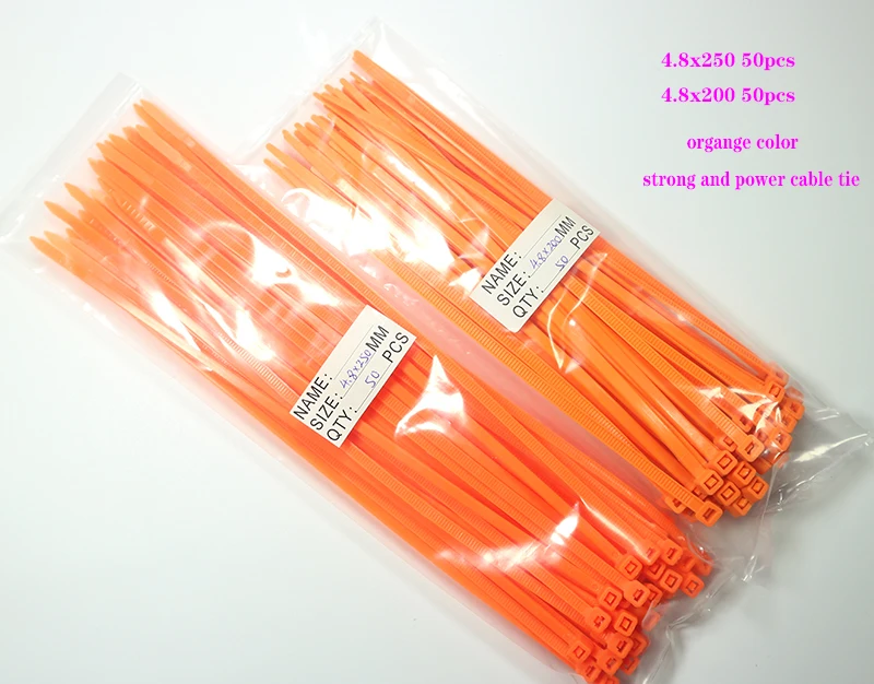 Self-Locking-cable-tie-color-Plastic-Nylon-Wire-Cable-Zip-Ties-100pcs ...